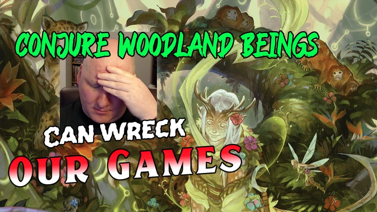 Conjure Woodland Beings is a PROBLEM in D&D 5.24 2024 Player's Handbook ...
