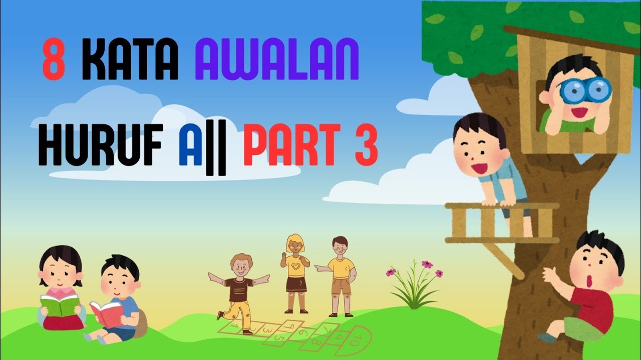 8 Kata awalan huruf A|| Part 3 - YouTube