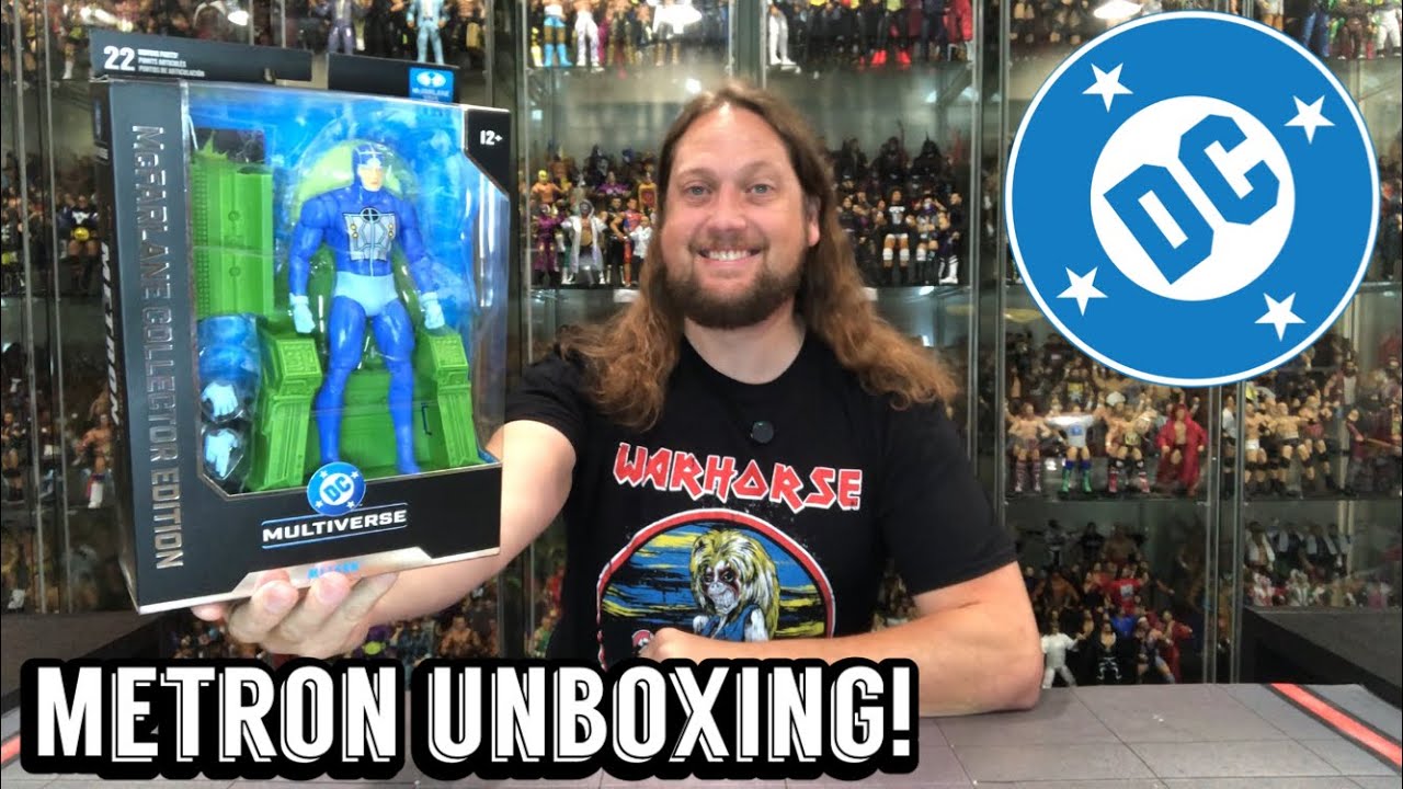 Metron DC McFarlane Collectors Edition Unboxing & Review! - YouTube