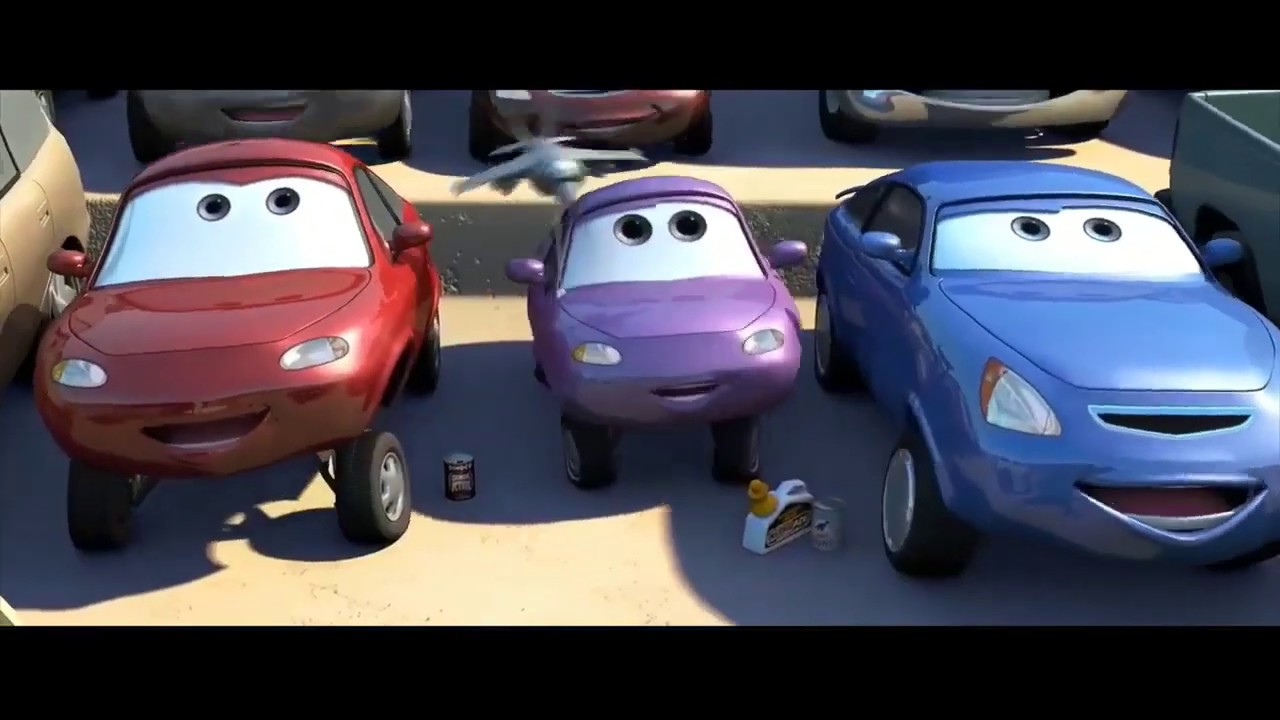 Cars 2006 Climax Racing Best Scene of movie, Cars Racing - YouTube