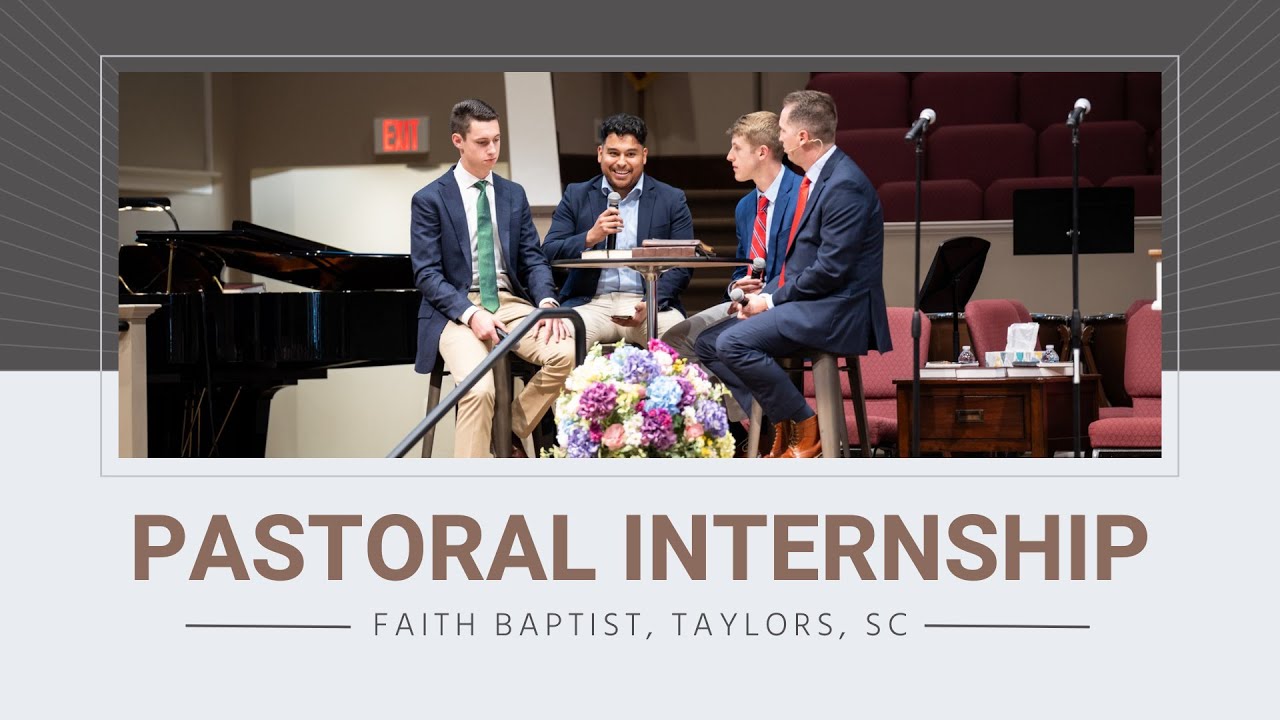 2025 Summer Pastoral Internship - YouTube