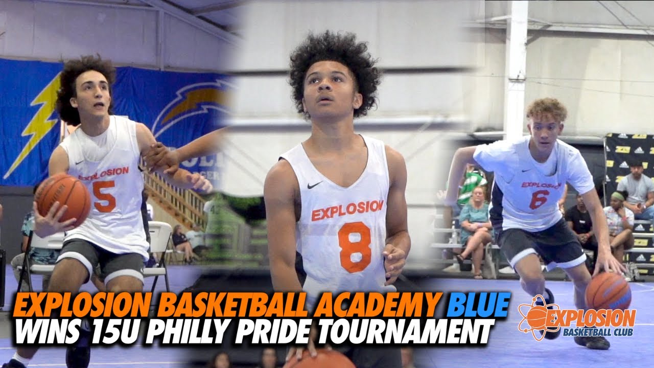 Explosion Basketball Academy Blue 15U Gold Wins Philly Pride Bucks ...