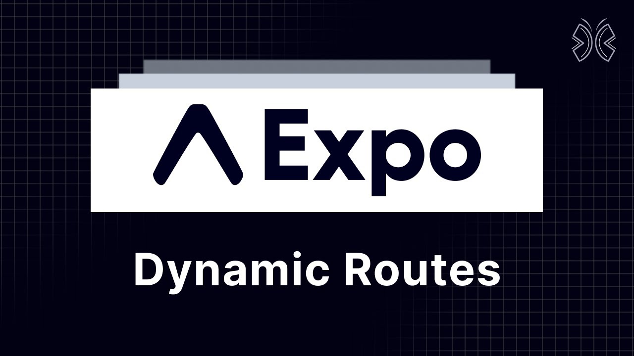 Expo Router Tutorial - 4 - Dynamic Routes - YouTube