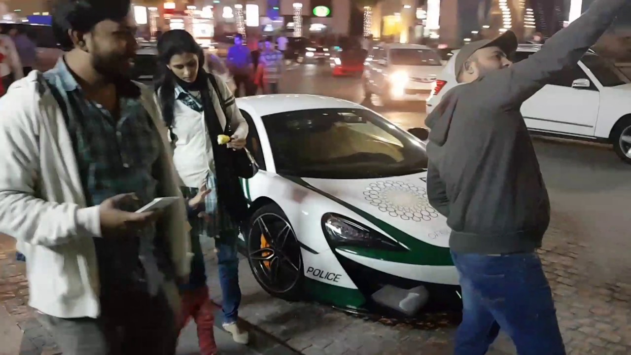 McLaren Dubai Police - YouTube