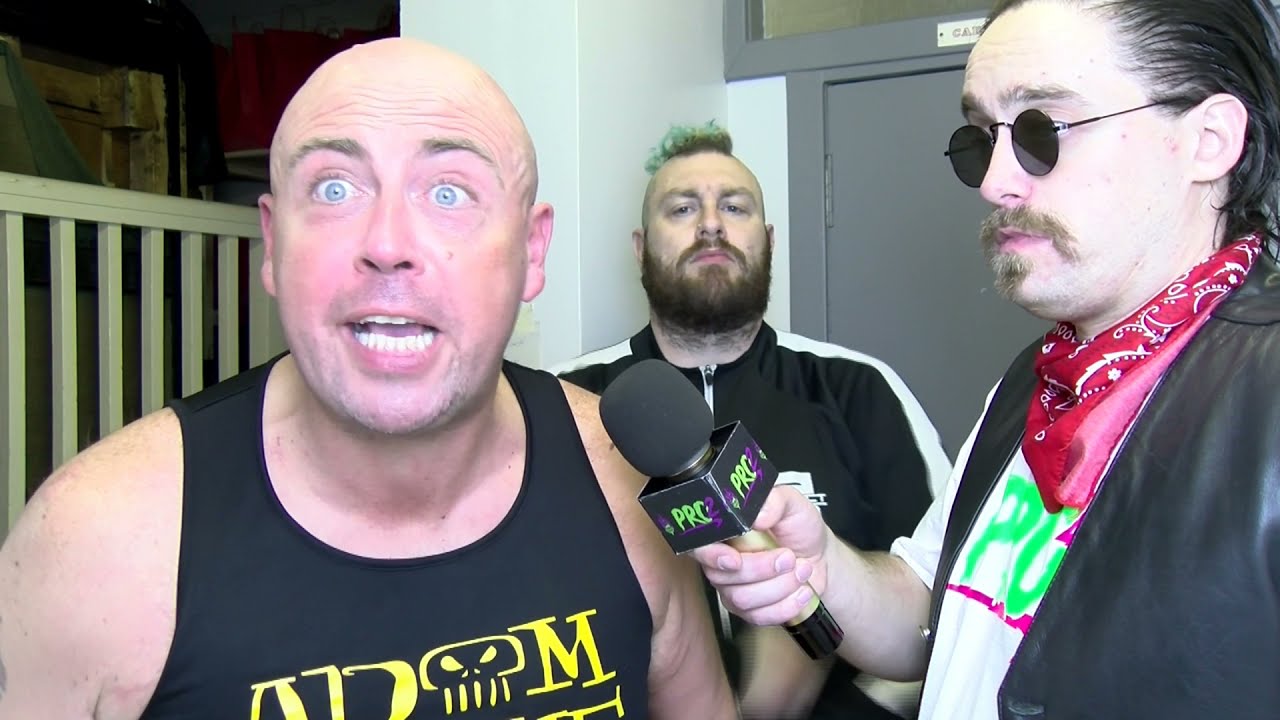 Adam Shame (And Bobby Roberts??) Backstage Interview! | Brawl At The ...