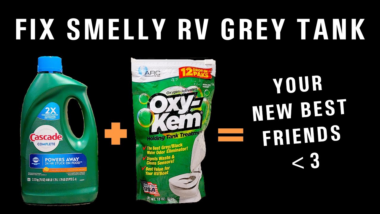 Smelly RV Grey Tank: Cause & Fix - YouTube