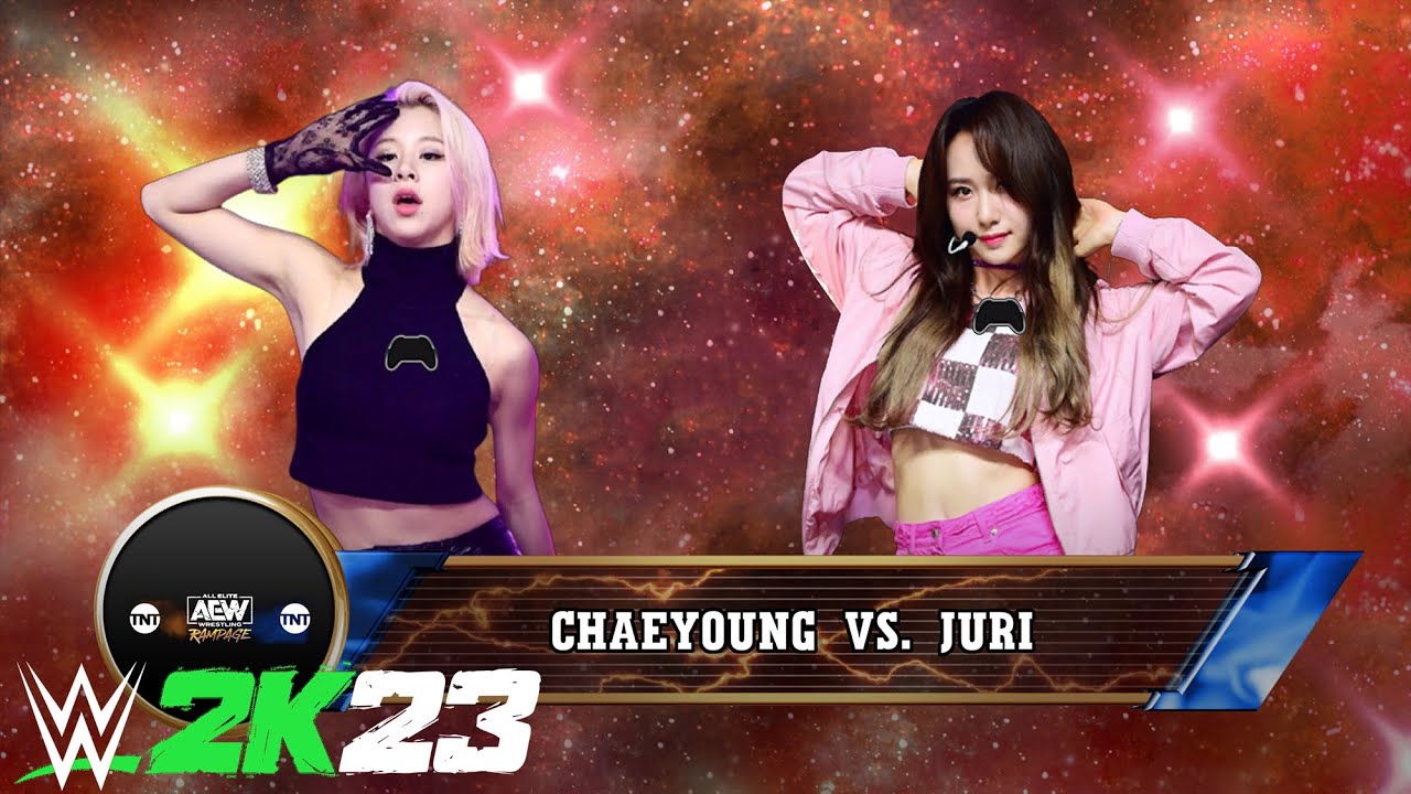 WWE 2K23 KPOP- CHAEYOUNG VS JURI - YouTube