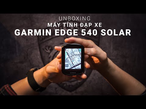 Unboxing | Garmin EDGE 540 Solar
