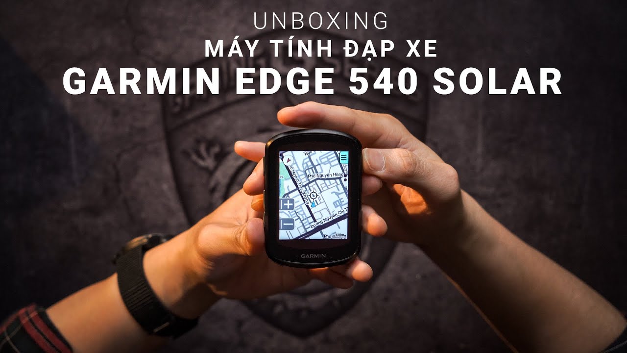 Unboxing | Garmin EDGE 540 Solar - YouTube