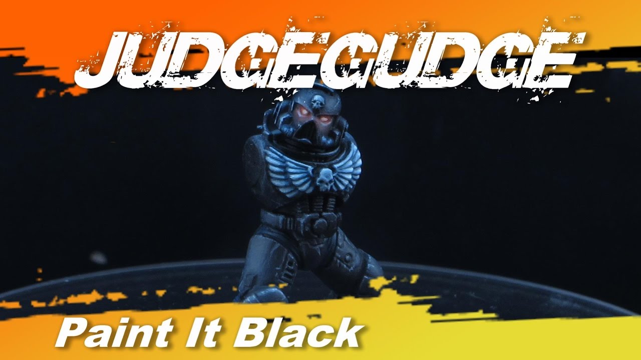 Tutorial: Painting Deathwatch Black Armour - YouTube