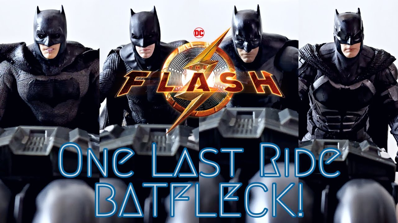 THE FLASH BATMAN on BATCYCLE! SHF, MAFEX, MEZCO & MCFARLANE. More Soon ...