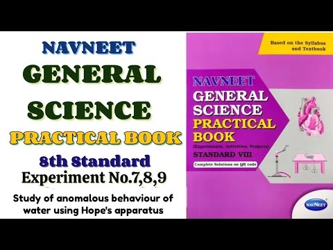 Study of anomalous behaviour | class 8th General science Practical ...