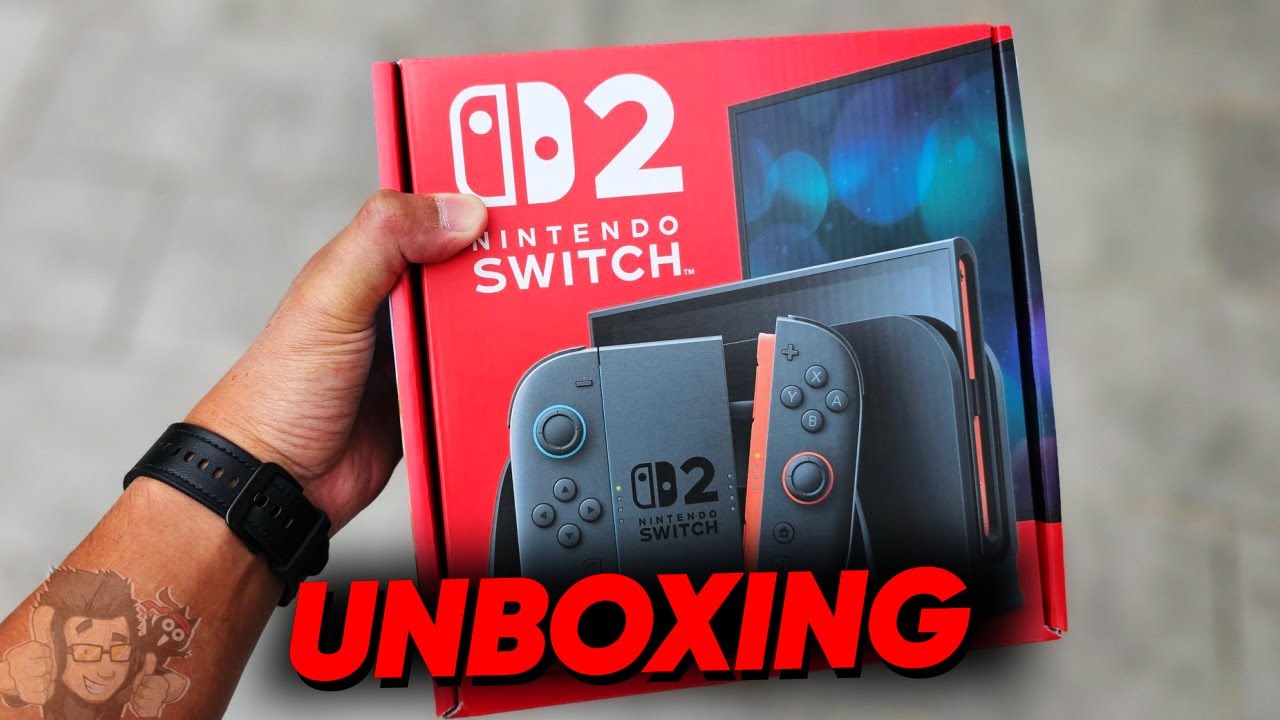 Switch 2 : unboxing et configuration ! - YouTube