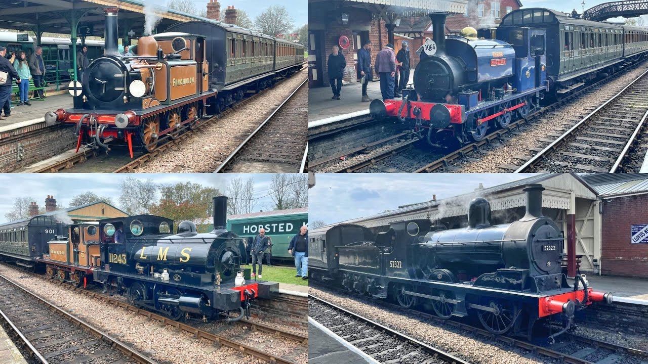 Bluebell Railway 'Branch Line Gala Weekend' 22/04/2023 - YouTube