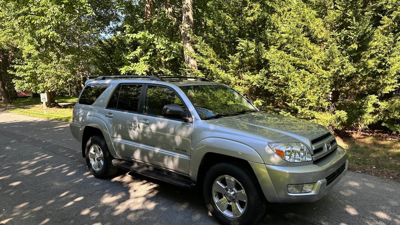 Low mileage 4th gen 4runner start up video - YouTube