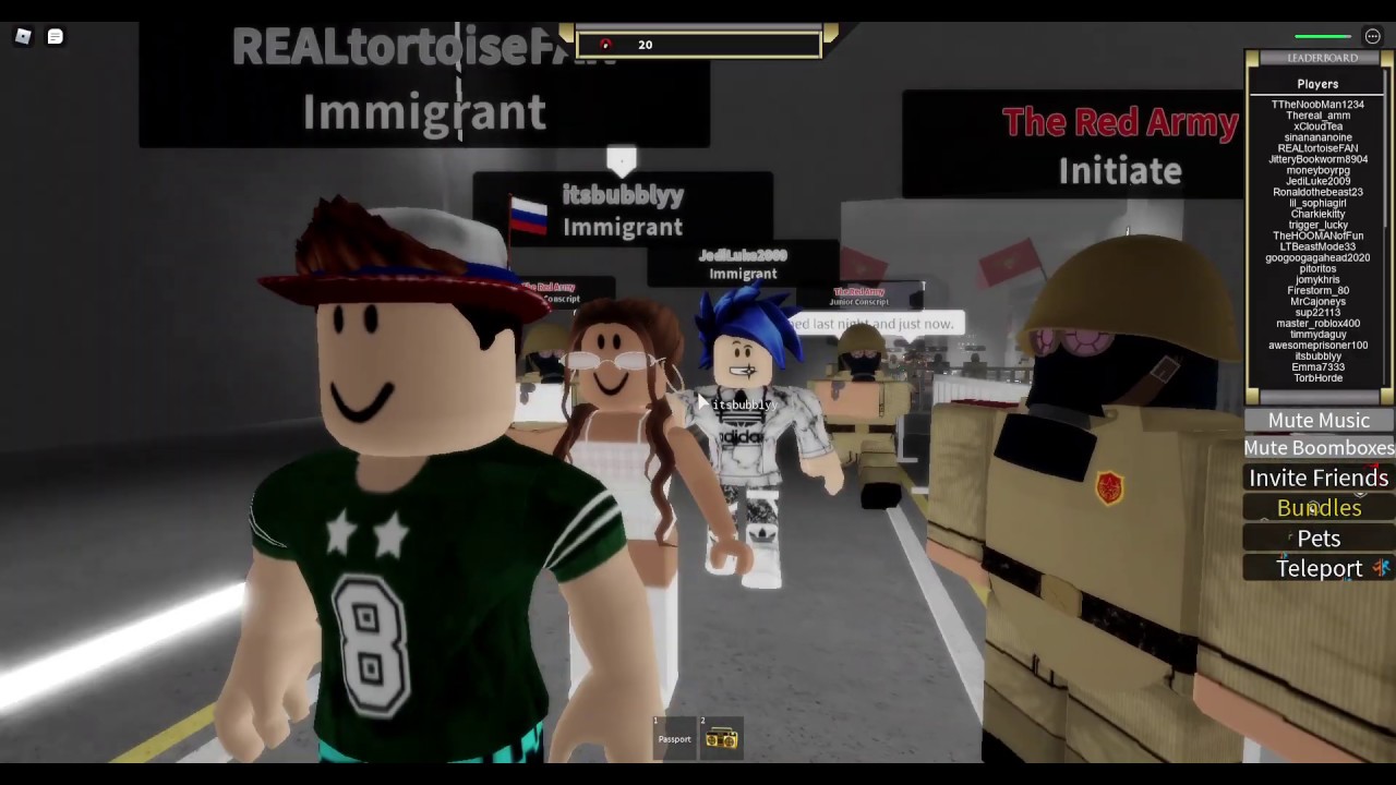 The Red Army ROBLOX - YouTube