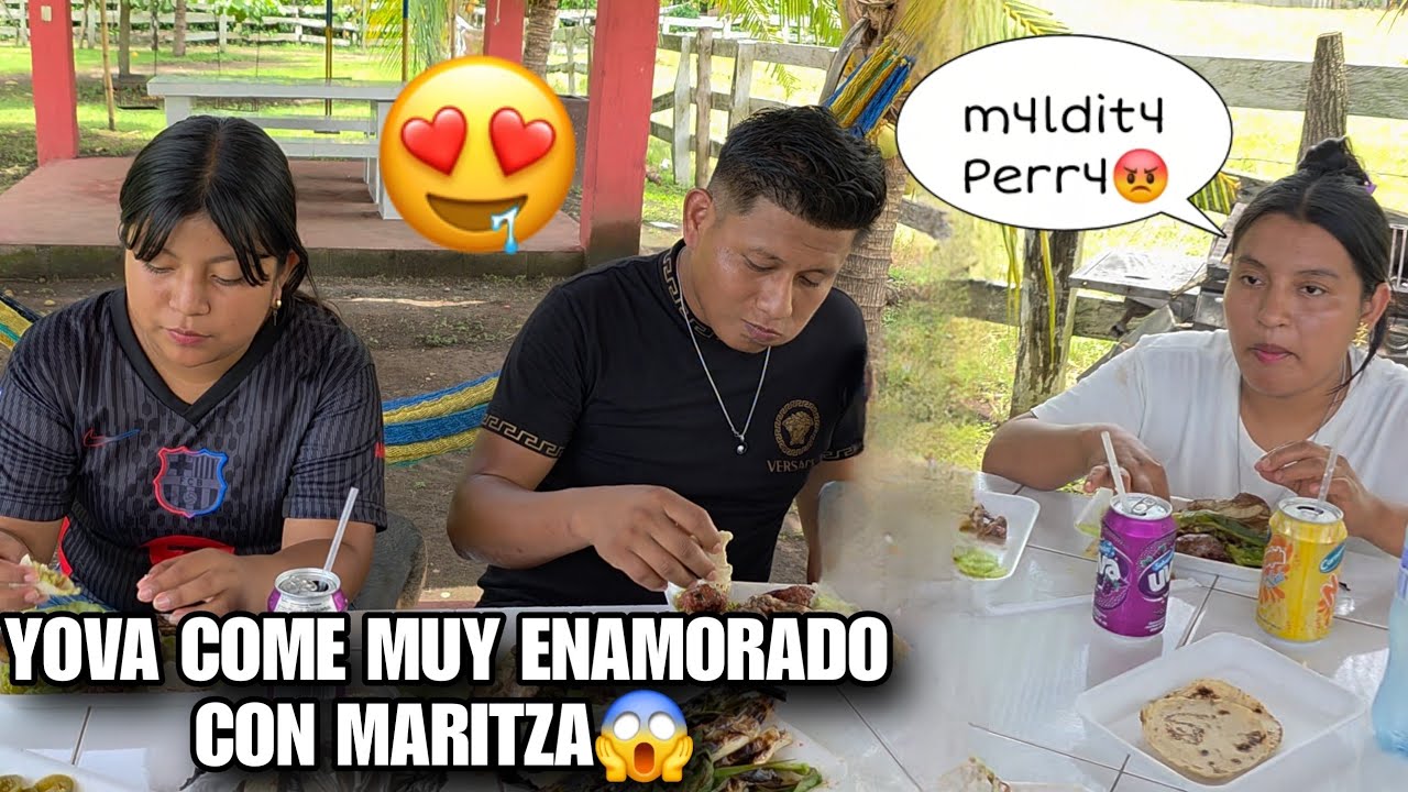 YOVA Com3 Junto A MARITZA Dejo Sola A MANU😡YOVA Prefirio Estar Con ...