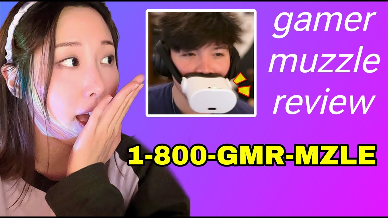 gamer muzzle review || Celine Reacts To OfflineTV and Friends - YouTube