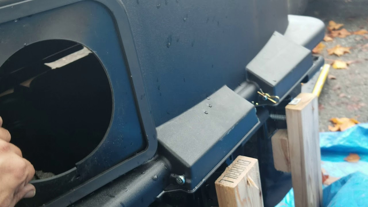 Working on a Bagger. Home made - YouTube