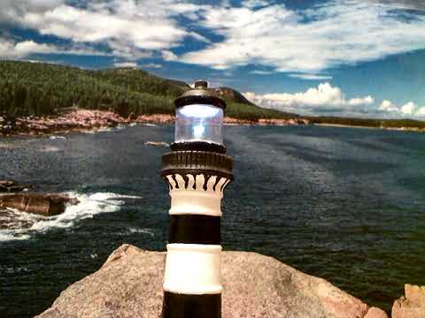 N Scale Lighthouse with LED - YouTube