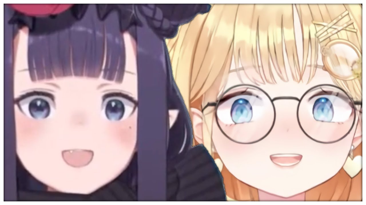 Ame Attempts To Imitate Ina's "TOMORROW" Meme!! - YouTube