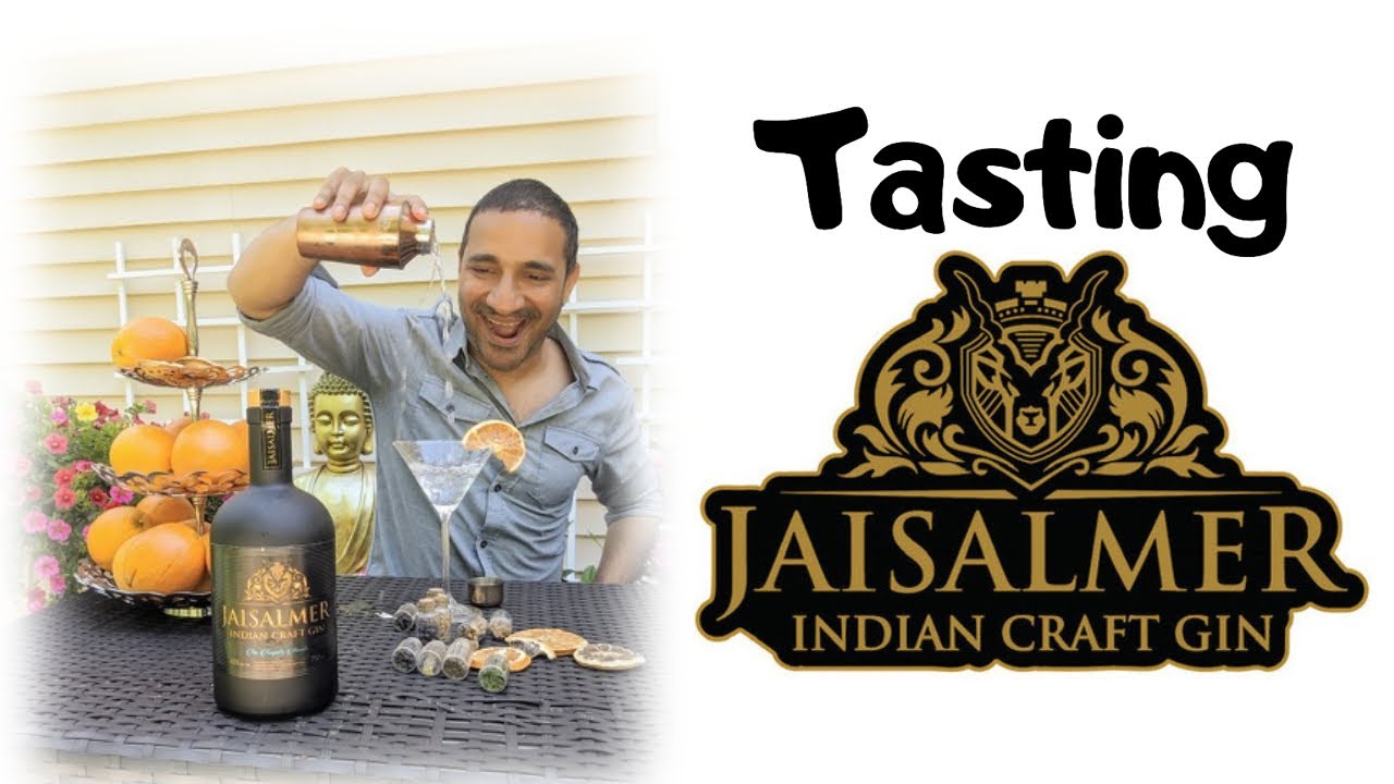 Tasting Jaisalmer Indian Craft Gin with Kunal Lamba - YouTube