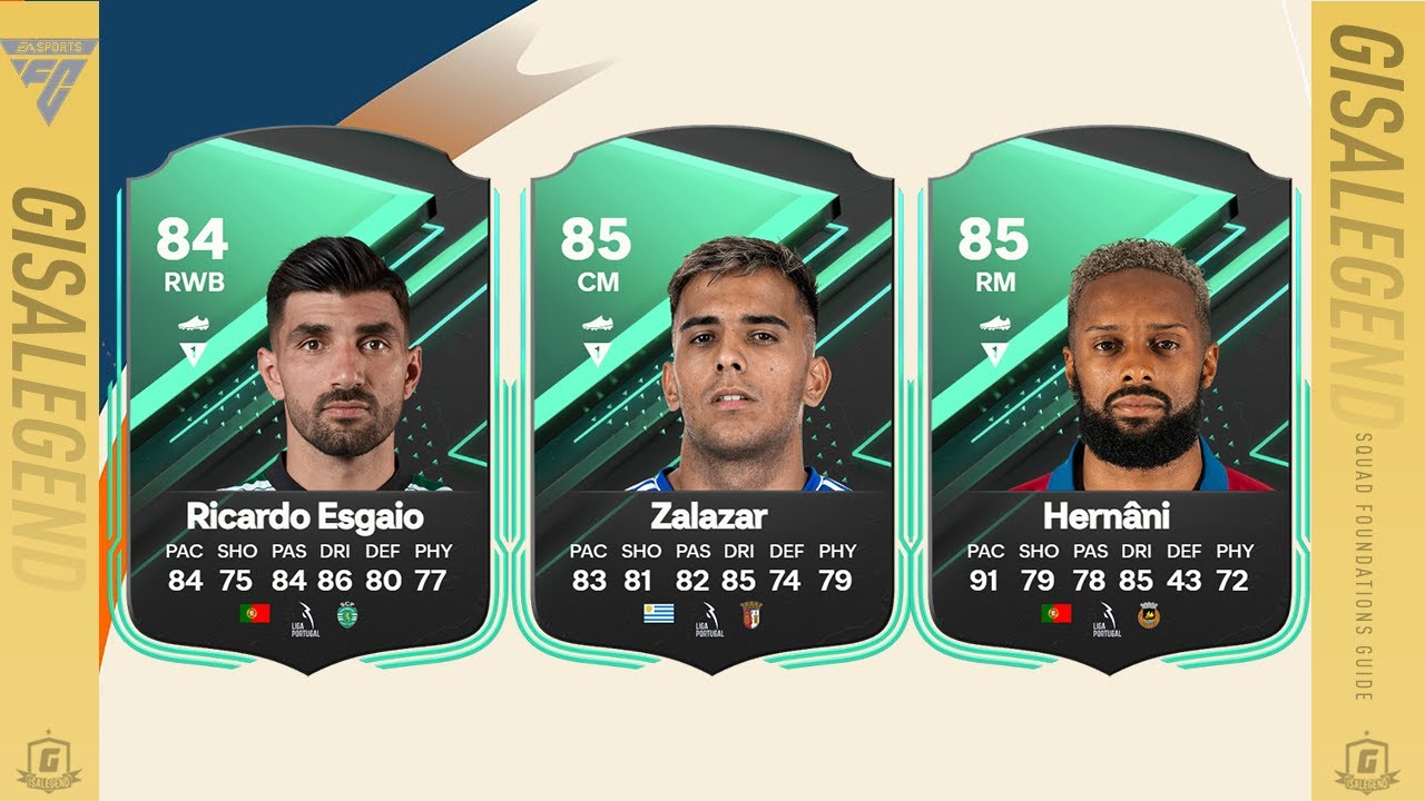 FC 24 Liga Portugal Squad Foundations – Hernani, Zalazar, Loader ...