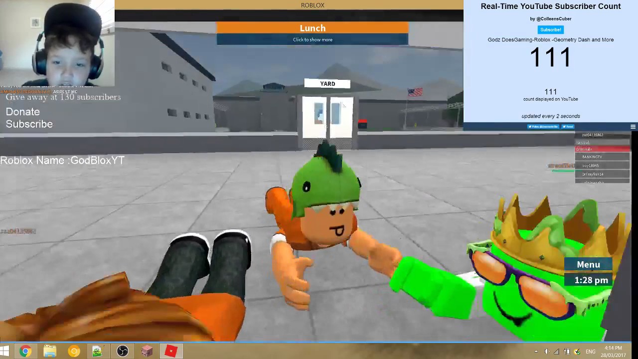 Roblox and Watch Dogs 2 Live Come Play With me Also Please Donate :P ...