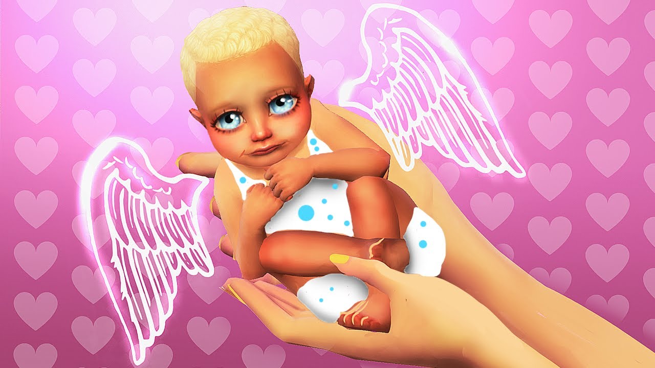 SIMS 4 ANGEL BABY 👼 LOVE STORY - YouTube