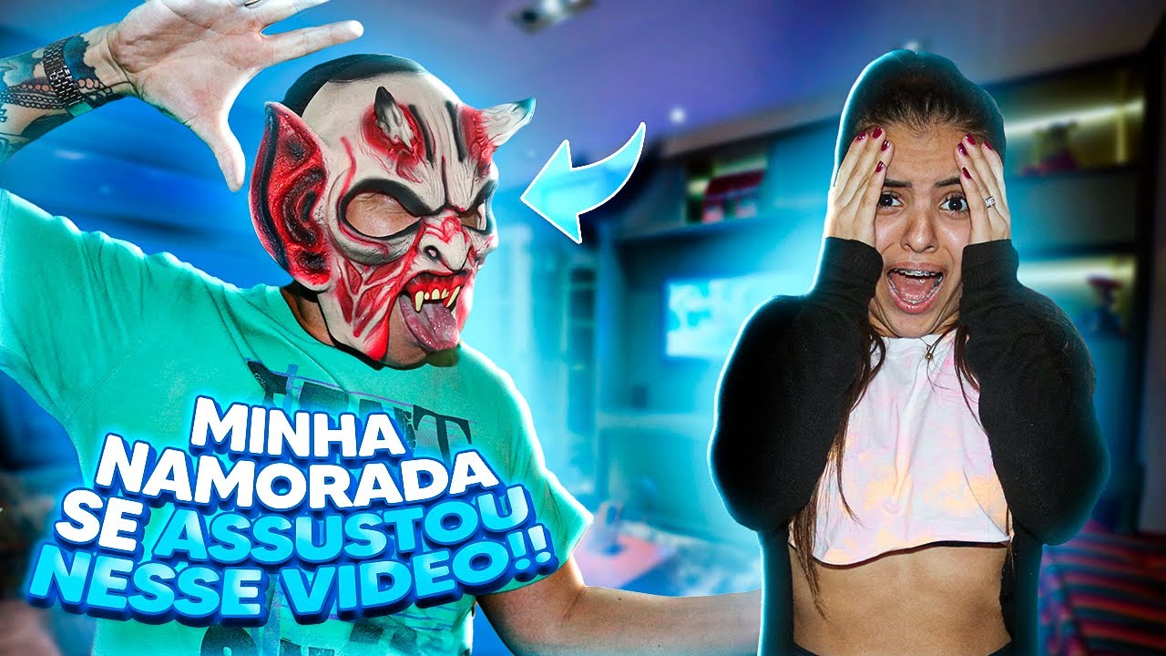 Minha Namorada Se Assustou Nesse VÍdeo Trollagem Youtube