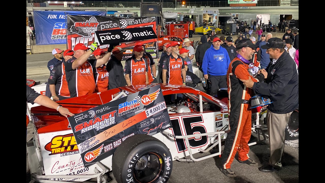 Brian Loftin Wins South Boston Speedway 2023 - YouTube