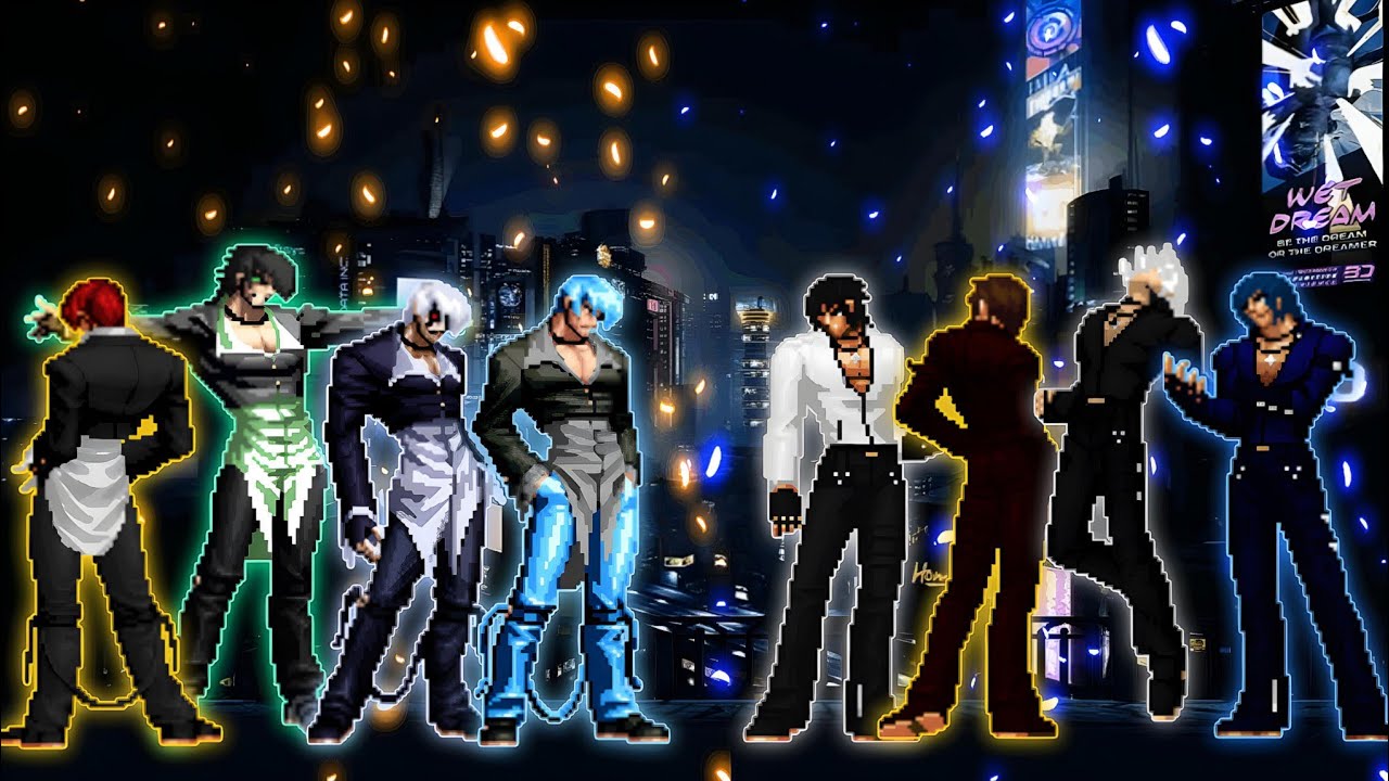 [KOF Mugen] Cyborg Iori Team VS. Nao Team (Request Match) - YouTube