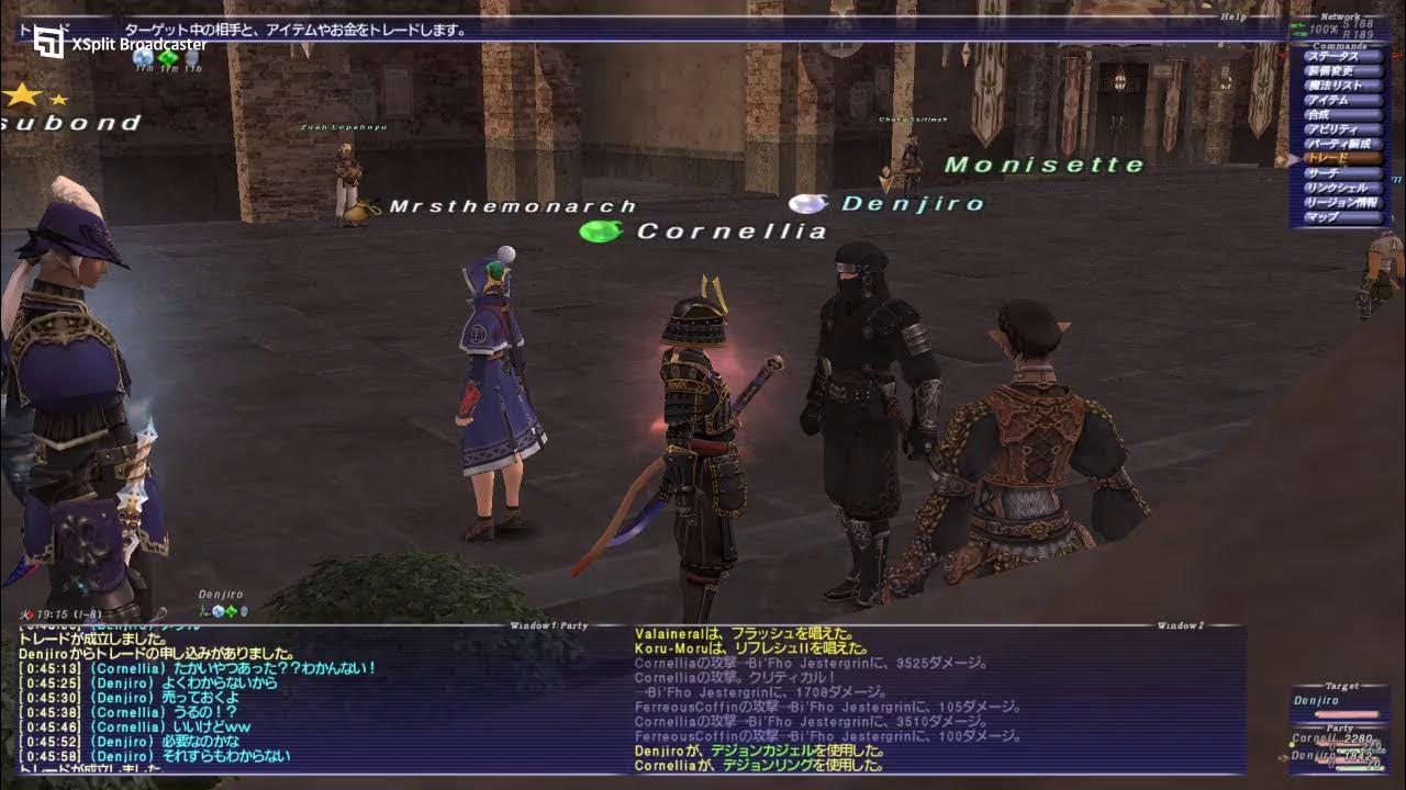 FF11 ヌコの日常 ～変態侍ヌコはこの先生きのこれるのか！？学者装備くださいからの復帰者と復帰者2人が行く！～ - YouTube