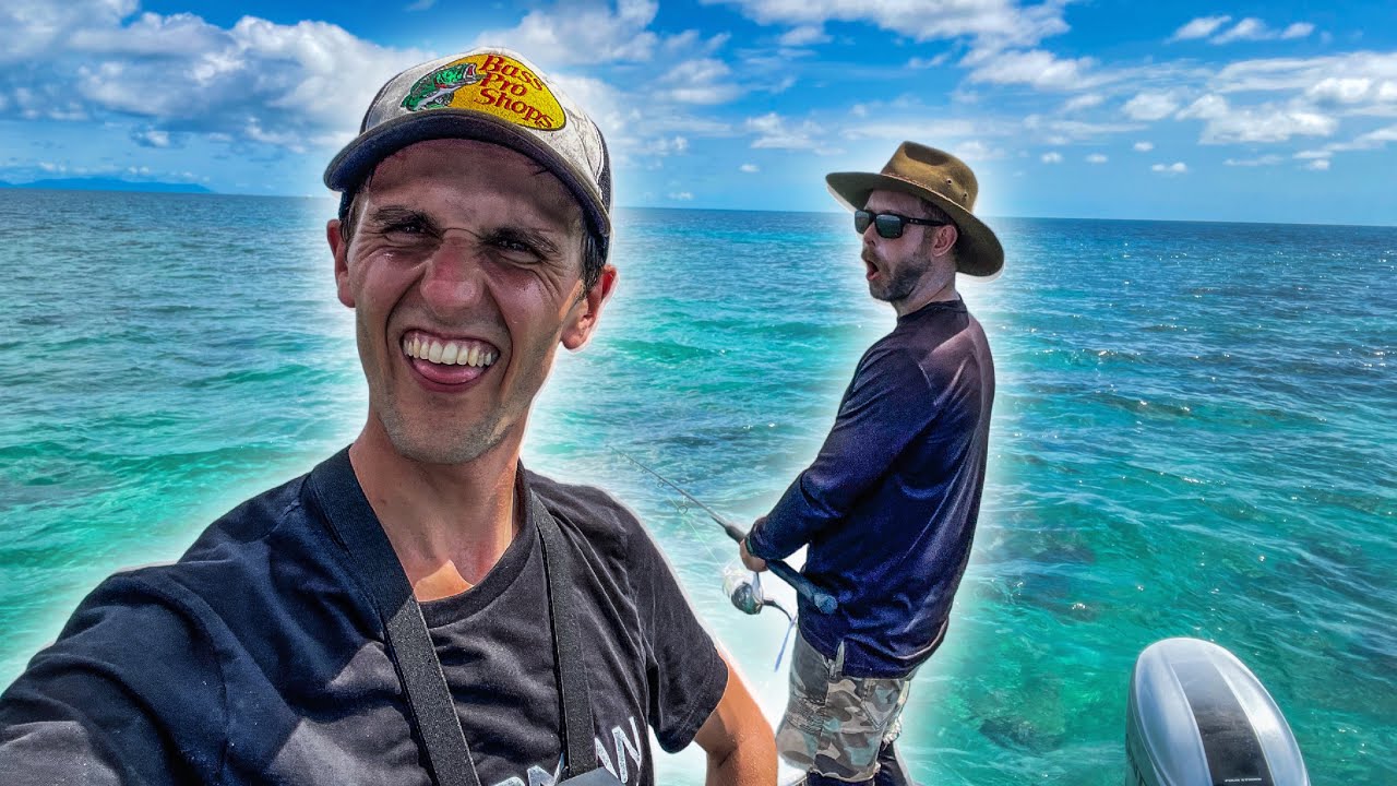 Fishing and Camping on the Great Barrier Reef! 🇦🇺 🪸 (4K) - YouTube