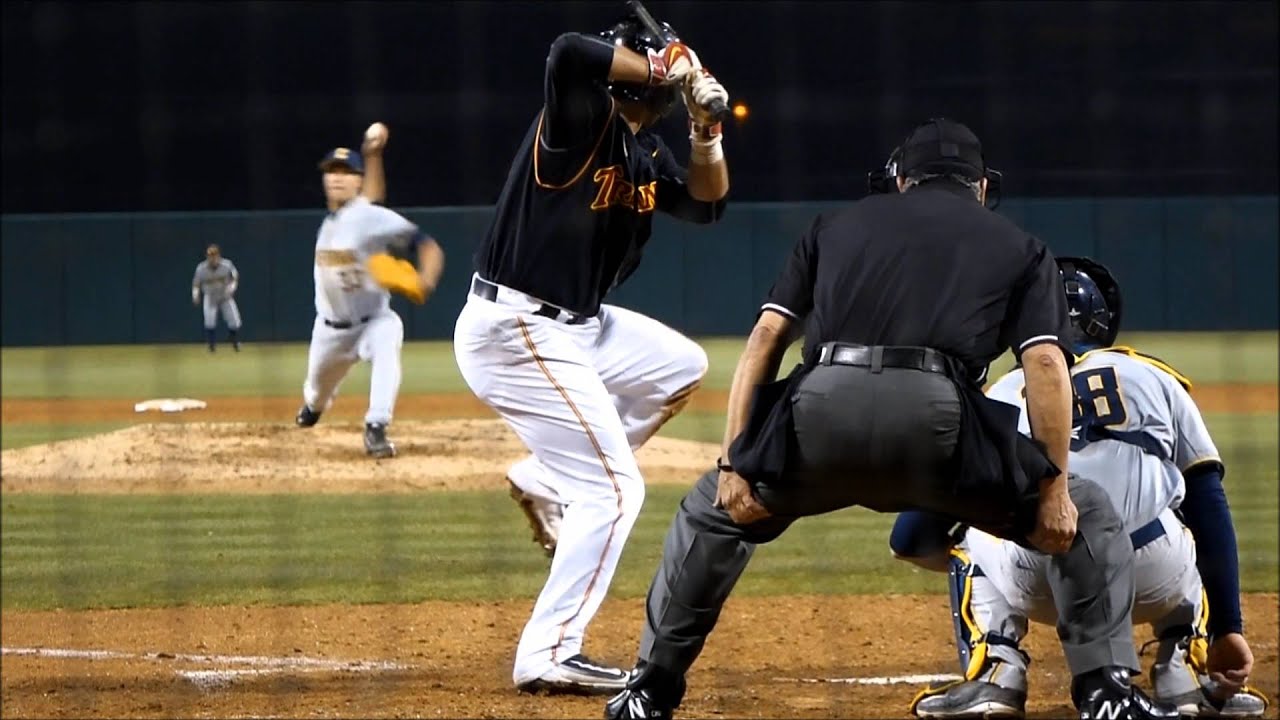 Erik Martinez, California Sophomore RHP (vs USC) - YouTube
