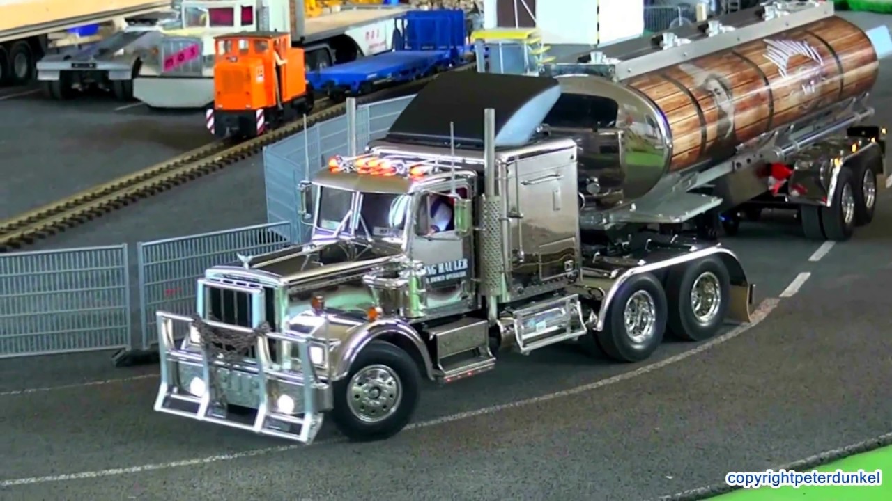 fabulous RC TAMIYA JACK DANIELS DISTILLERY TRUCK fabulous TRUCK - YouTube