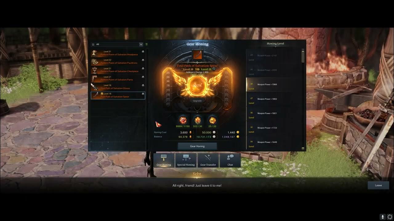 honing-weapon-from-17-to-20-glaivier-youtube