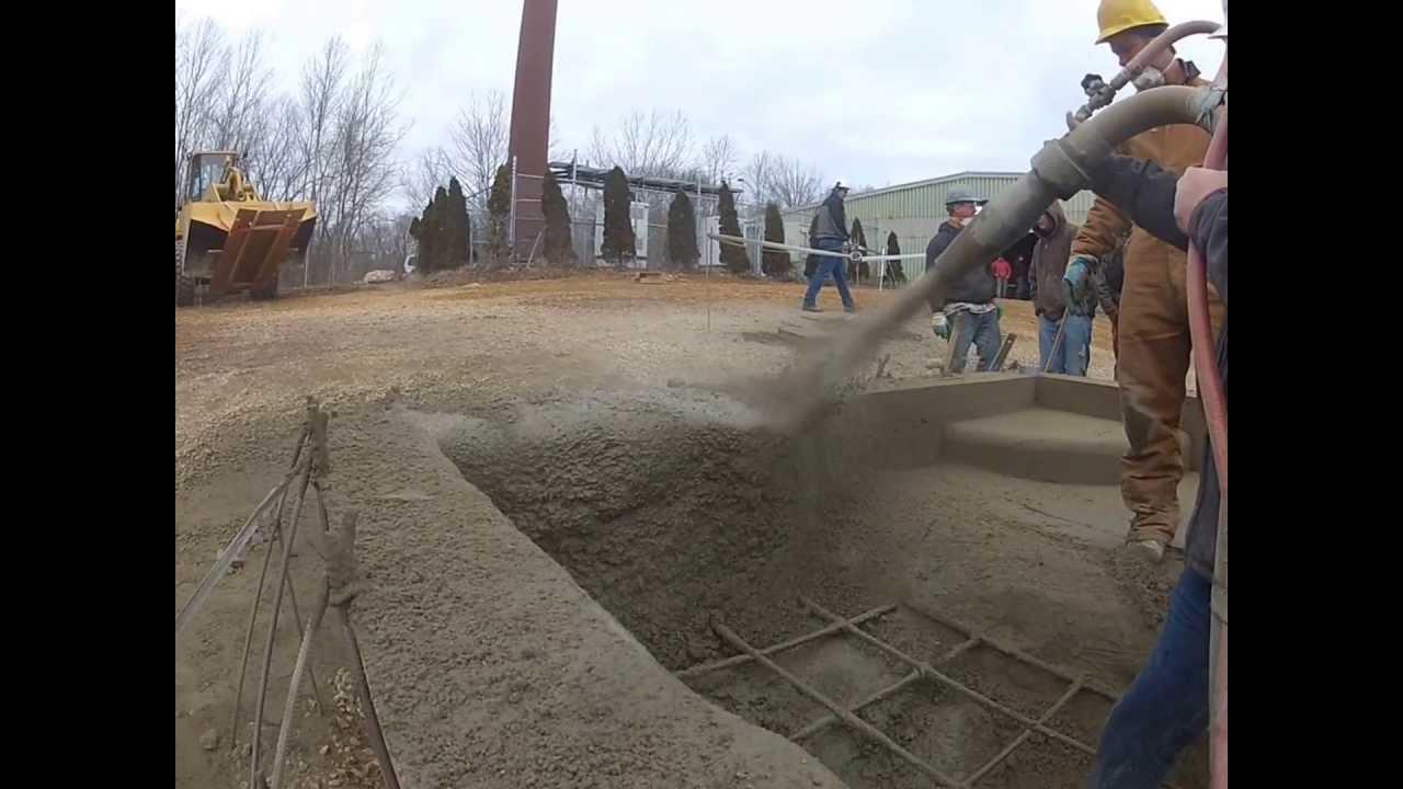 Gunite Trial (Vertical Wall Extension) - YouTube