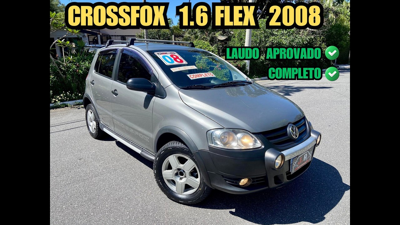 Vw - Volkswagen Crossfox 1.6 Flex 2008 Completo - YouTube
