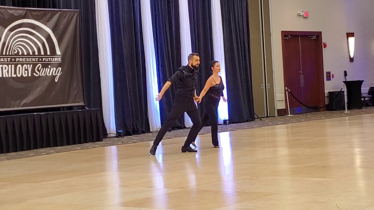April Bryant & Jerome Subey. Pro Am Intermediate Routine. Trilogy Swing ...