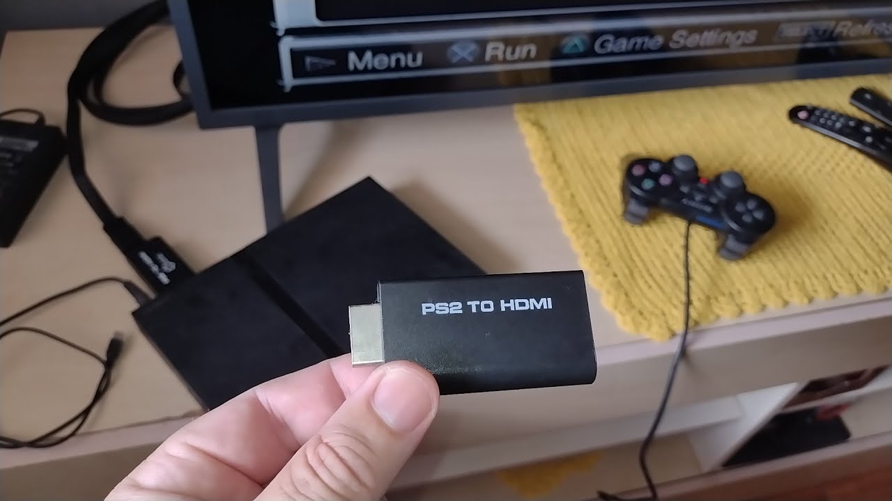Aprenda como configurar e usar o PS2 TO HDMI no ps2 - YouTube