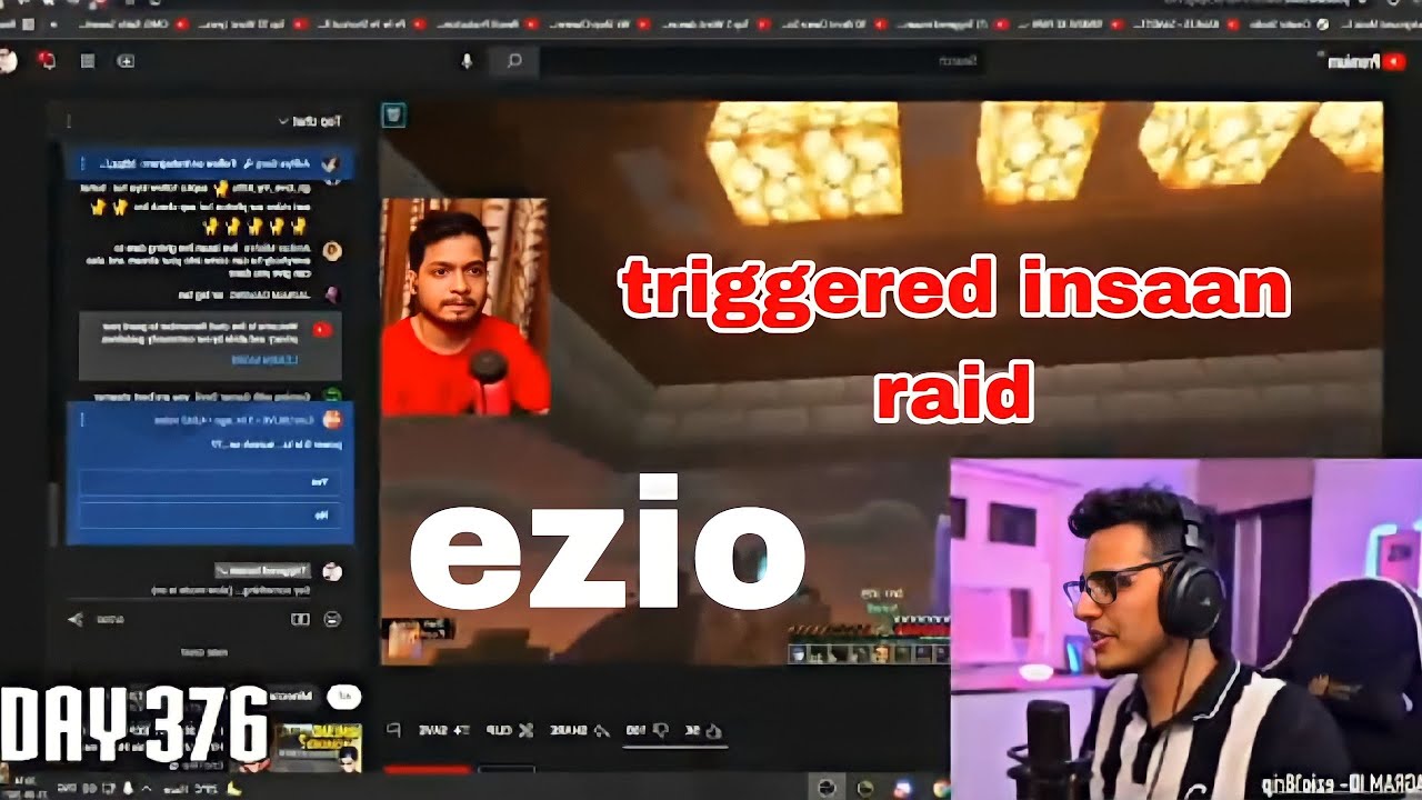 live insaan raid for ezio18rip | triggered insaan challenge ezio18rip # ...