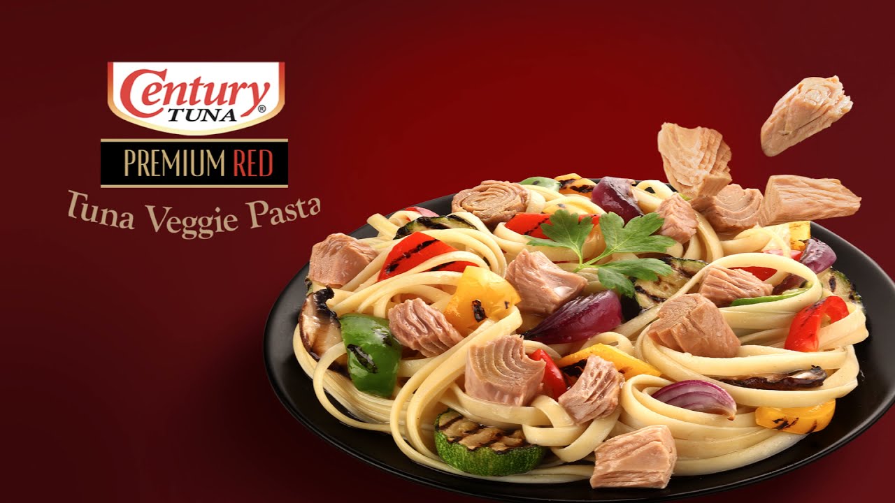 Century Tuna Premium Red Veggie Pasta - YouTube