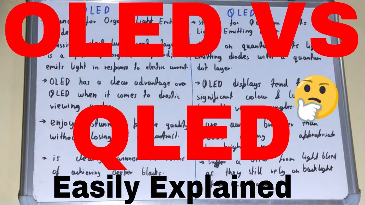 oled vs qled|difference between oled and qled|oled and qled difference ...