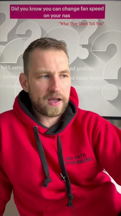 Did You Know You Can Change Fan Speed on Your NAS? | Simple NAS Customization Tips! - YouTube