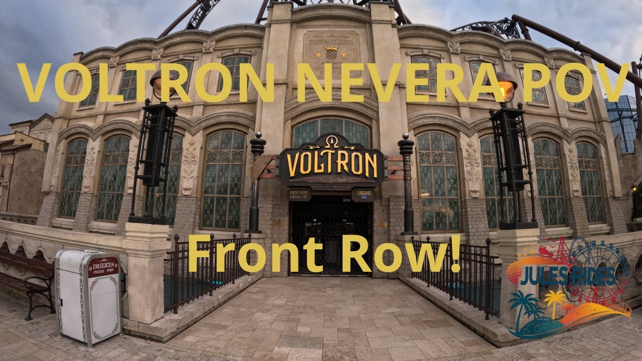Voltron Nevera FRONT ROW POV – New Roller Coaster at Europa-Park! - YouTube