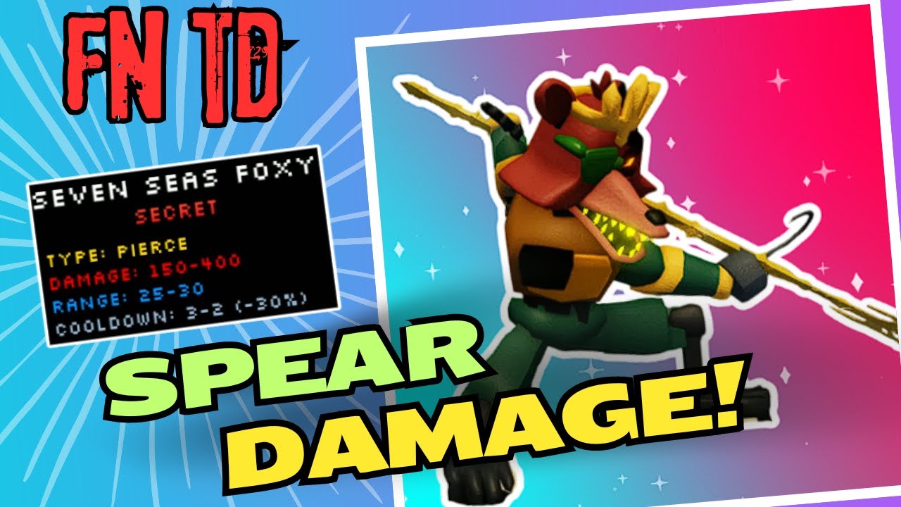 PROPERLY USE SEVEN SEAS FOXY!! FNTD - YouTube