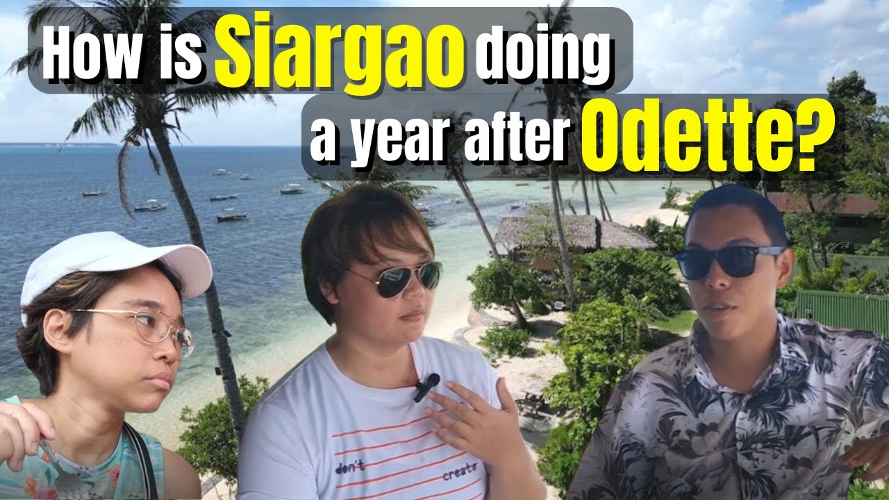 SIARGAO VLOG DECEMBER 2022 🌴 How is this BEAUTIFUL FRONT BEACH RESORT ...