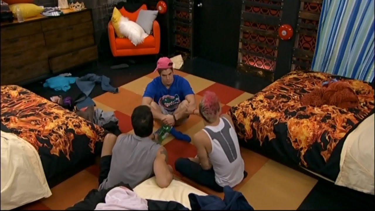 BB16 8/07 7:34pm - Frankie, Cody & Derrick Confront Zach About Zach ...