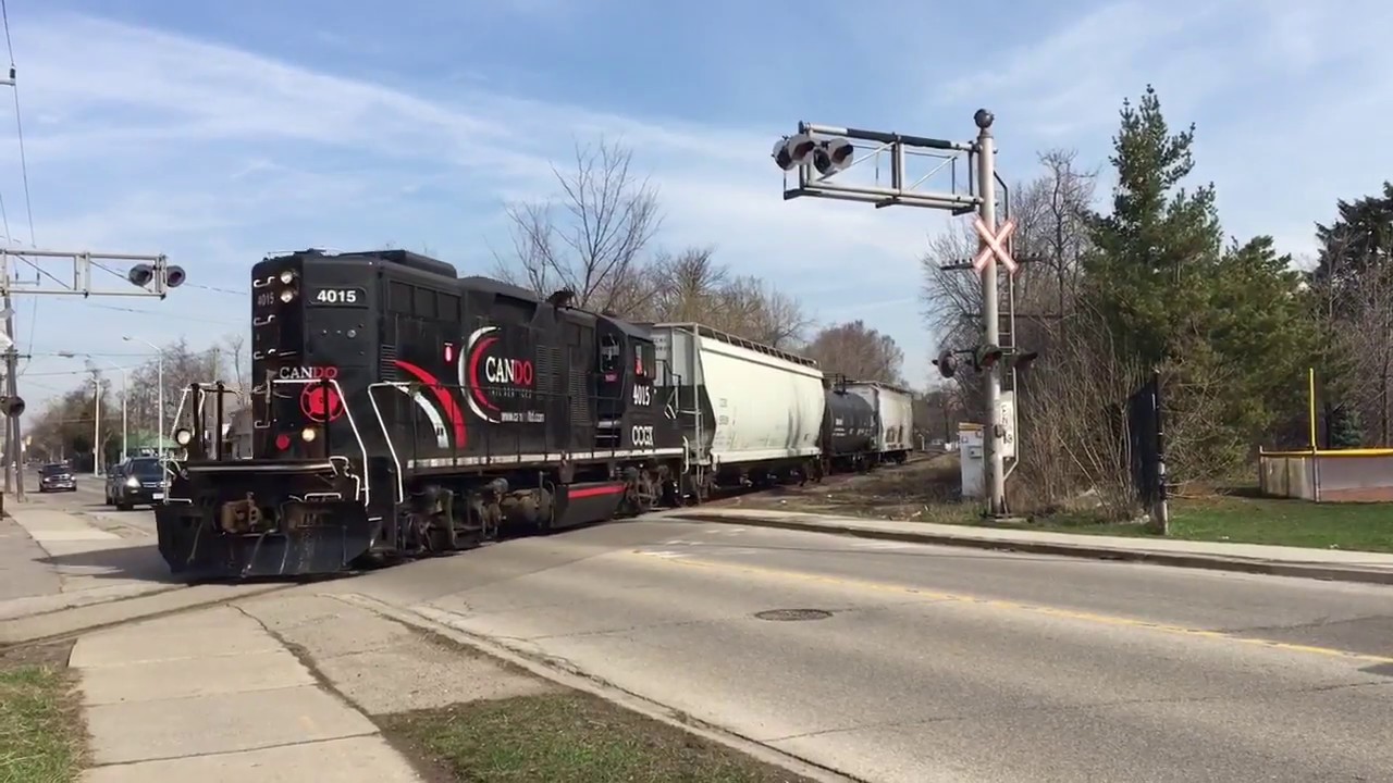 OBRY passing through Brampton. 4/27/2018 - YouTube